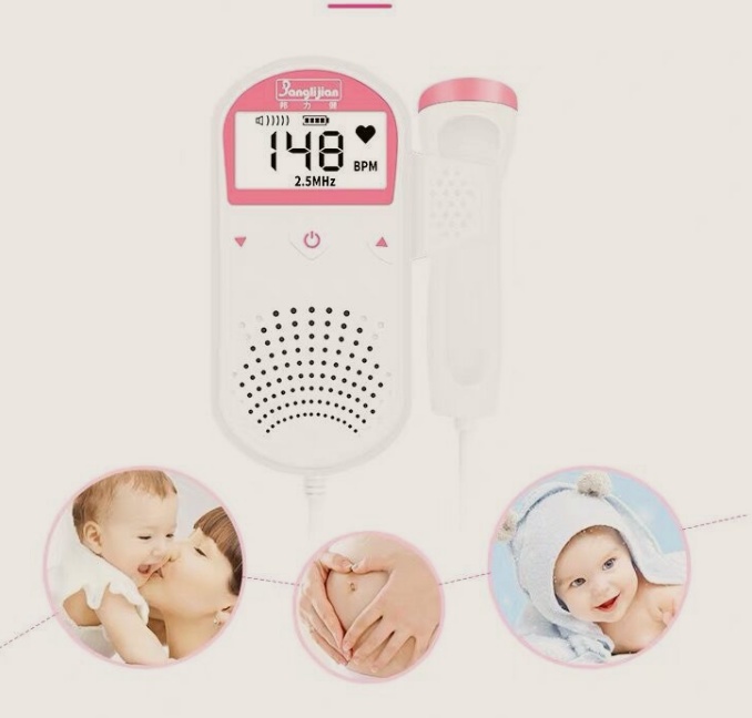 Fetal Heart Rate Monitor Home Pregnancy Baby Fetal Sound Heart Rate ...
